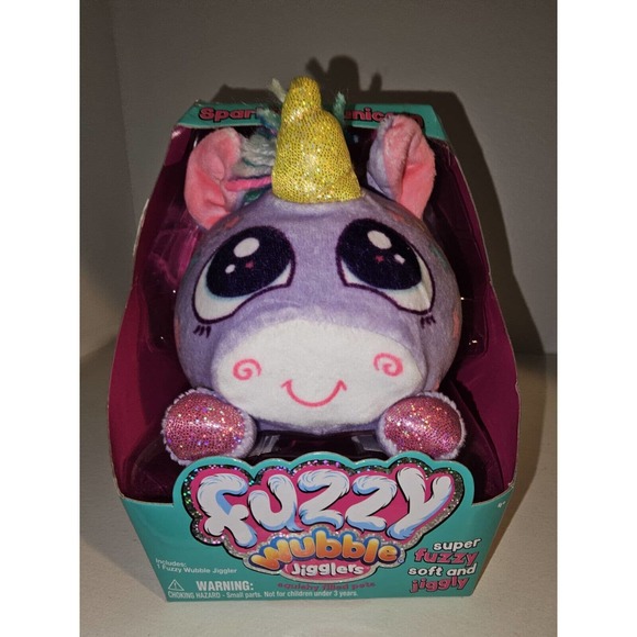 Fuzzy Wubble | Toys | Copy Fuzzy Wubble Jigglers Sparkle The Unicorn ...